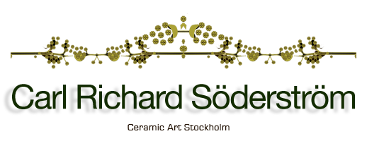 Carl Richard Söderström | Ceramic Art Stockholm